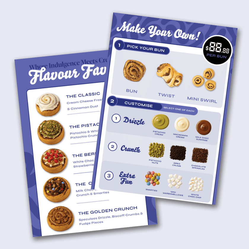 Menu Design Set – Yumplicity Food Group