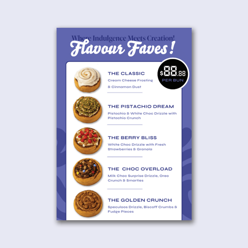 Menu Design Set – Yumplicity Food Group