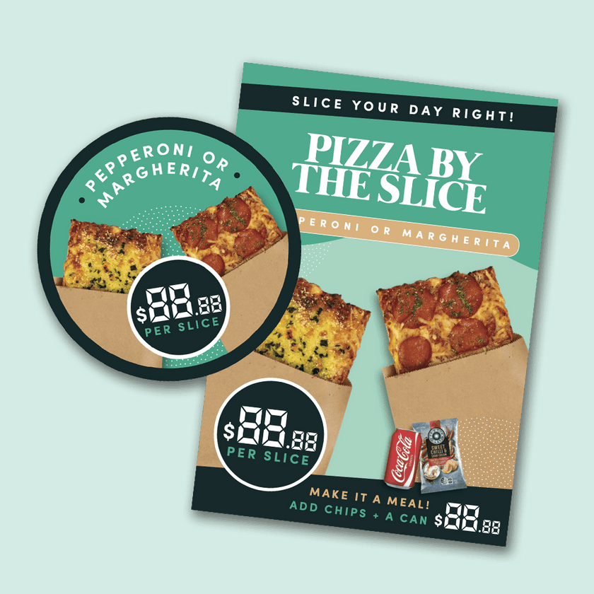 Pizza by the Slice | Counter Set – Yumplicity Food Group