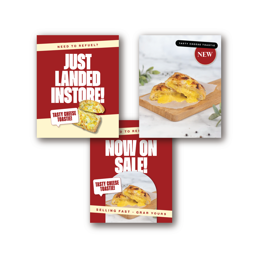 Cheese Toastie Social Media Set - Introductory – Yumplicity Food Group