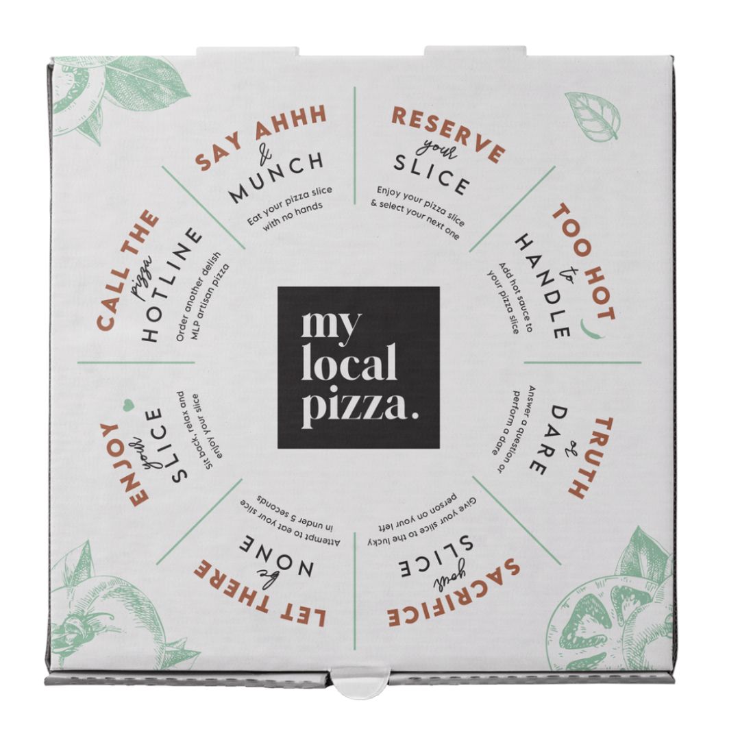 Family Pizza Box (12") - Slice Roulette – Yumplicity Food Group