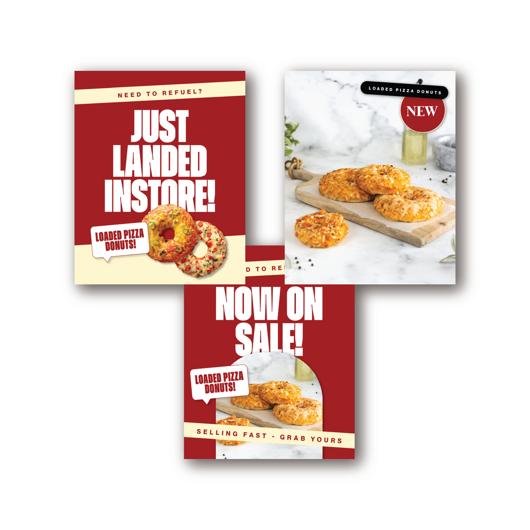 Pizza Donut Social Media Set - Introductory – Yumplicity Food Group