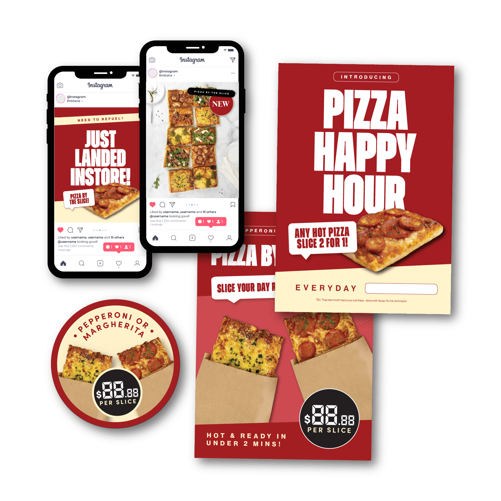 Pizza Slab POS Set | Bold – Yumplicity Food Group